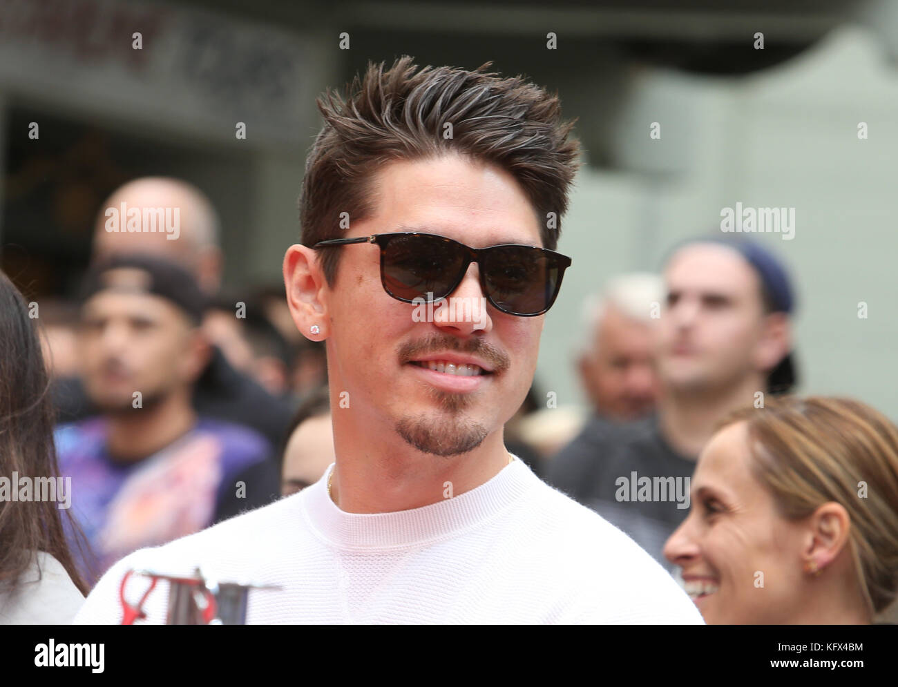 Hollywood, Ca. 1st Nov, 2017. Bryan Tanaka, at Mariah Carey Hand And ...