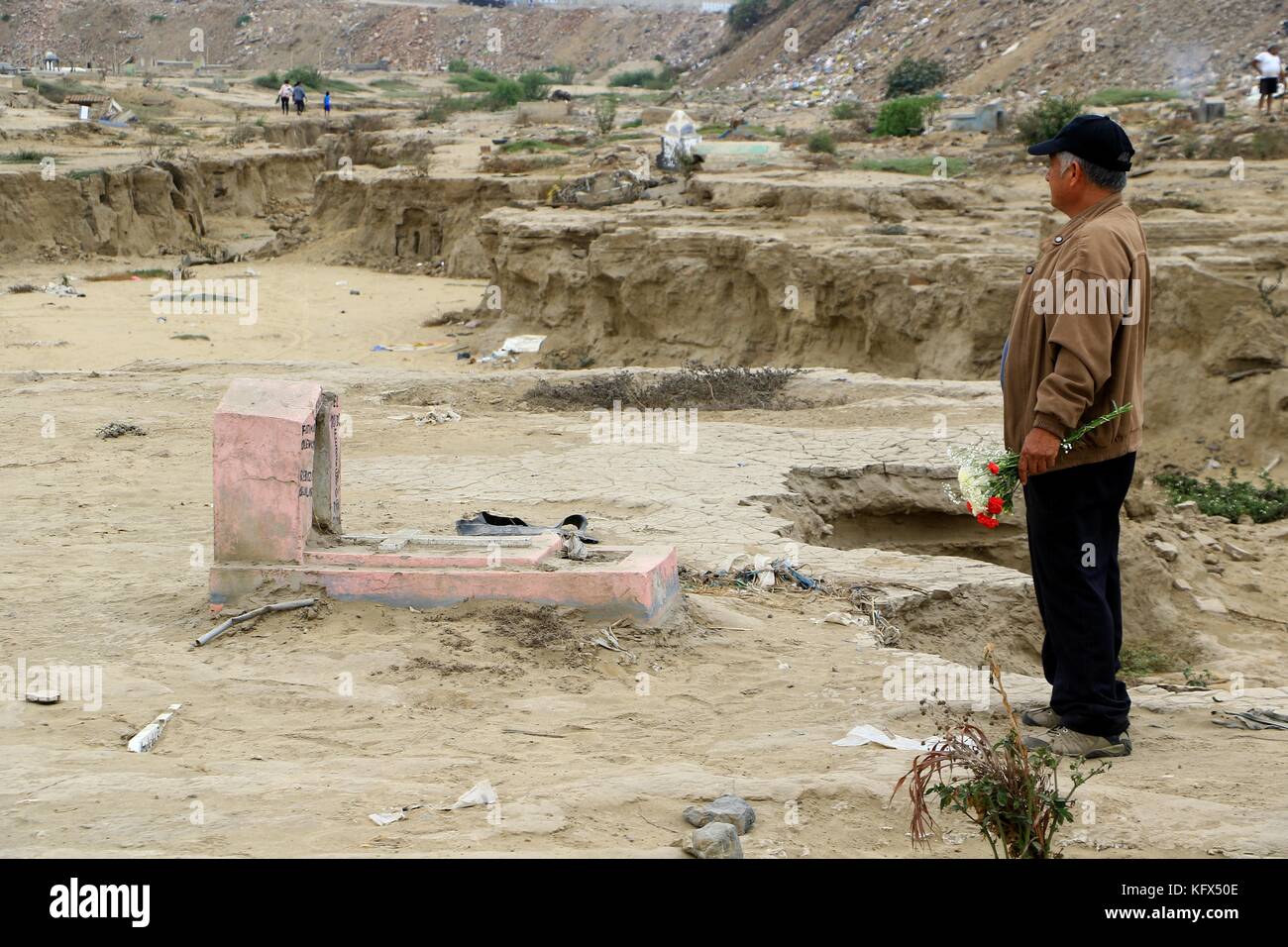DIA DE TODOS LOS SANTOS. ASI LUCE EL CEMENTERIO DE MAMPUESTO, EN ...