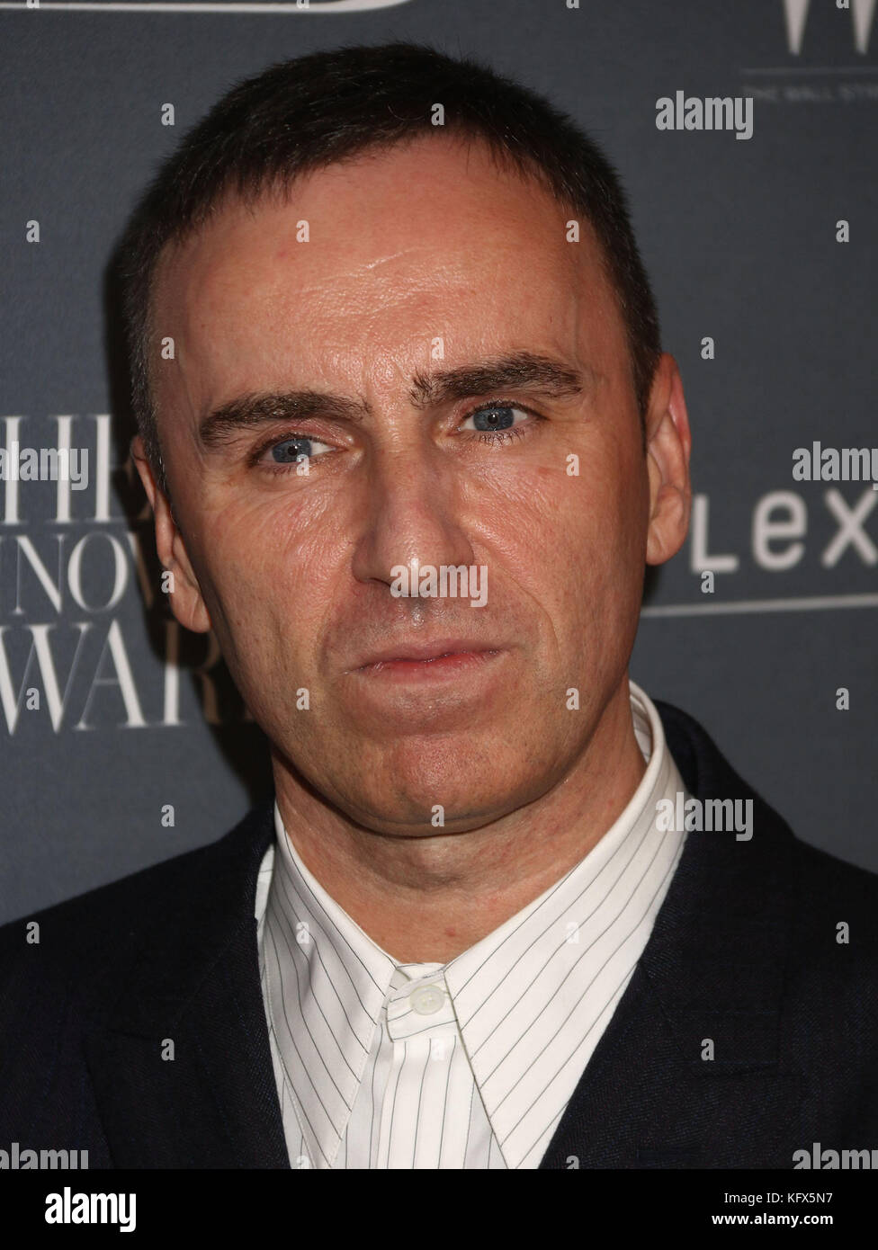 New York City, New York, USA. 1st Nov, 2017. Designer RAF SIMONS ...