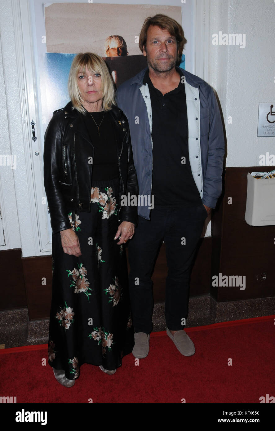 Santa Monica, California, USA. 1st Nov, 2017. Kim Gordon, Jamie Brisick ...