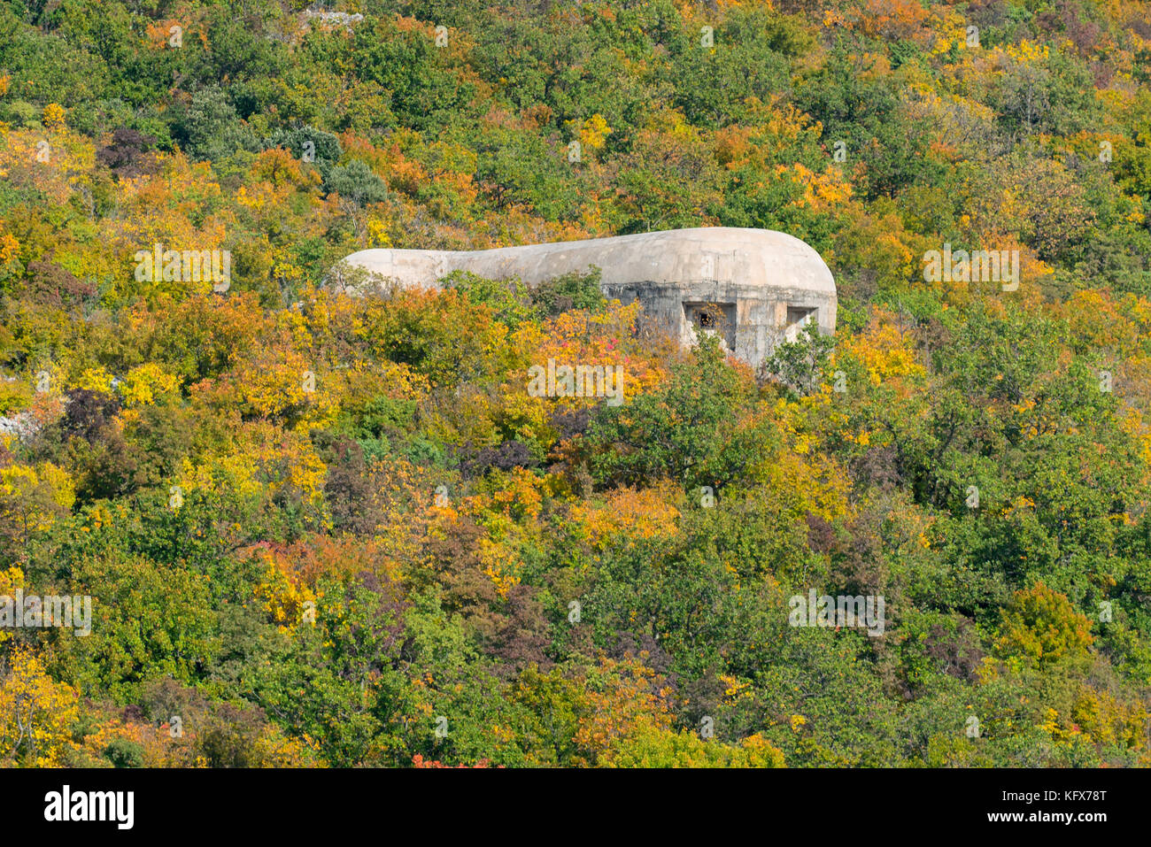 Wwii italian military structure hi-res stock photography and images - Alamy