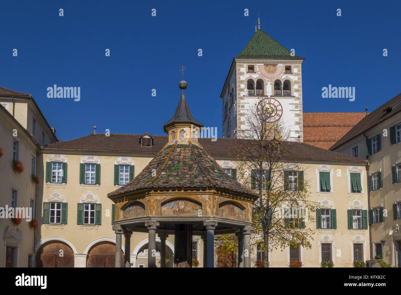 Neustift Monastery in Brixen, South Tyrol, Italy Stock Photo - Alamy