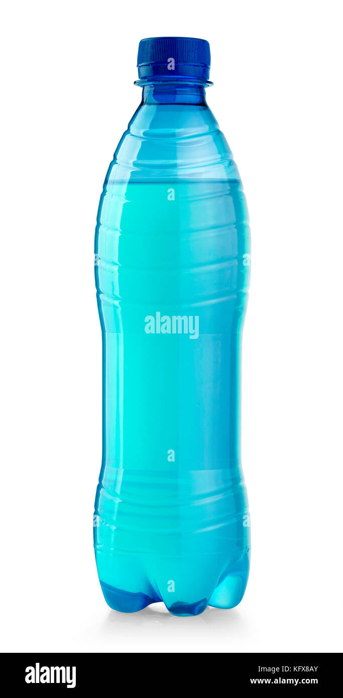 water plastic bottle isolated on white with clipping path Stock Photo ...