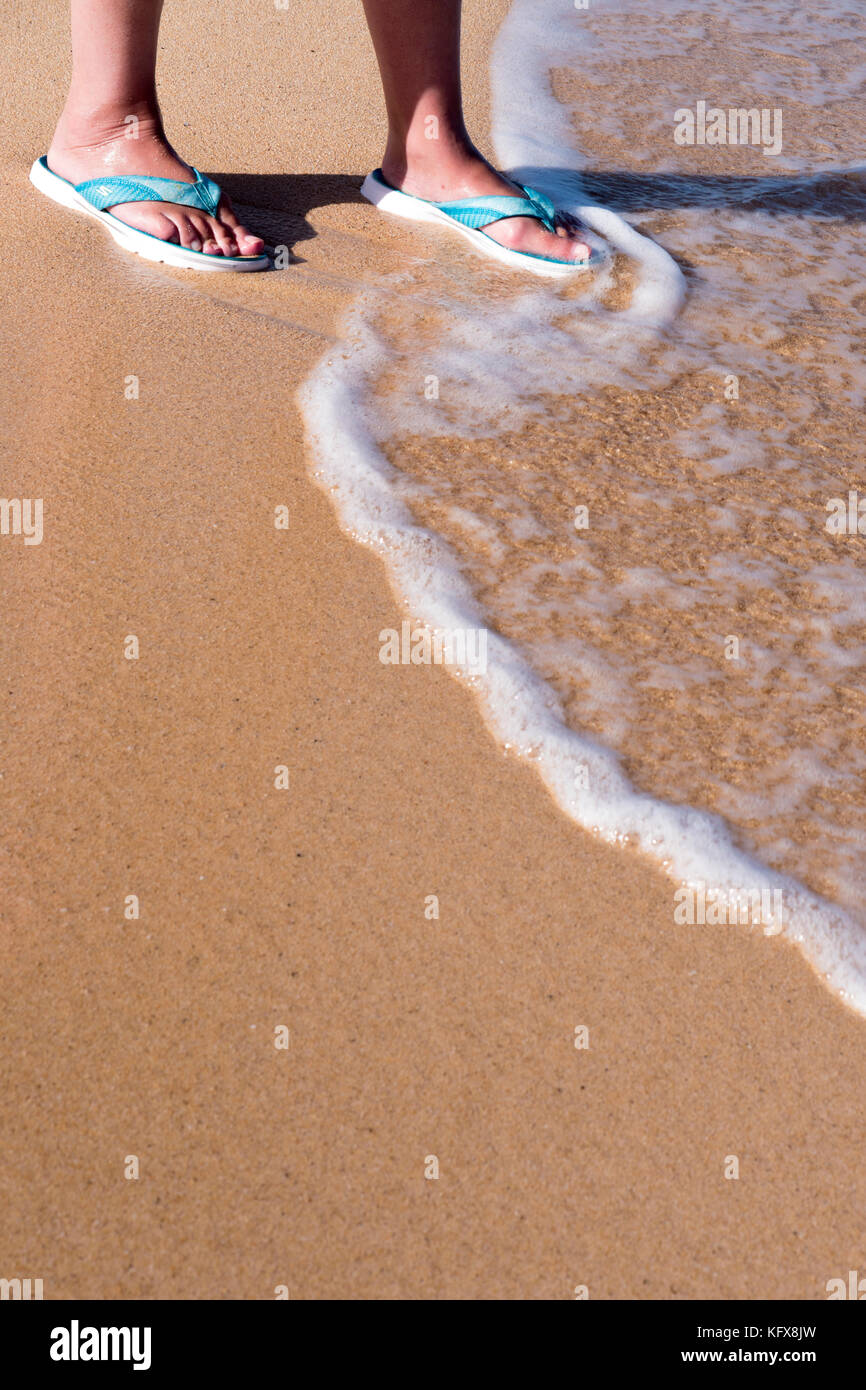 On the beach Stock Photo - Alamy