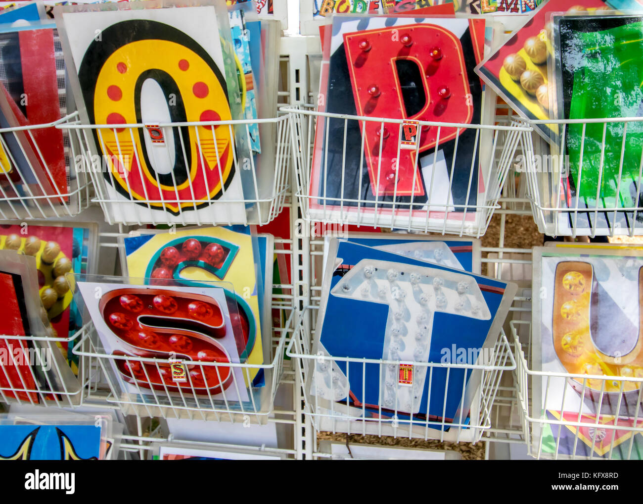 Alphabet learning cards hi-res stock photography and images - Alamy