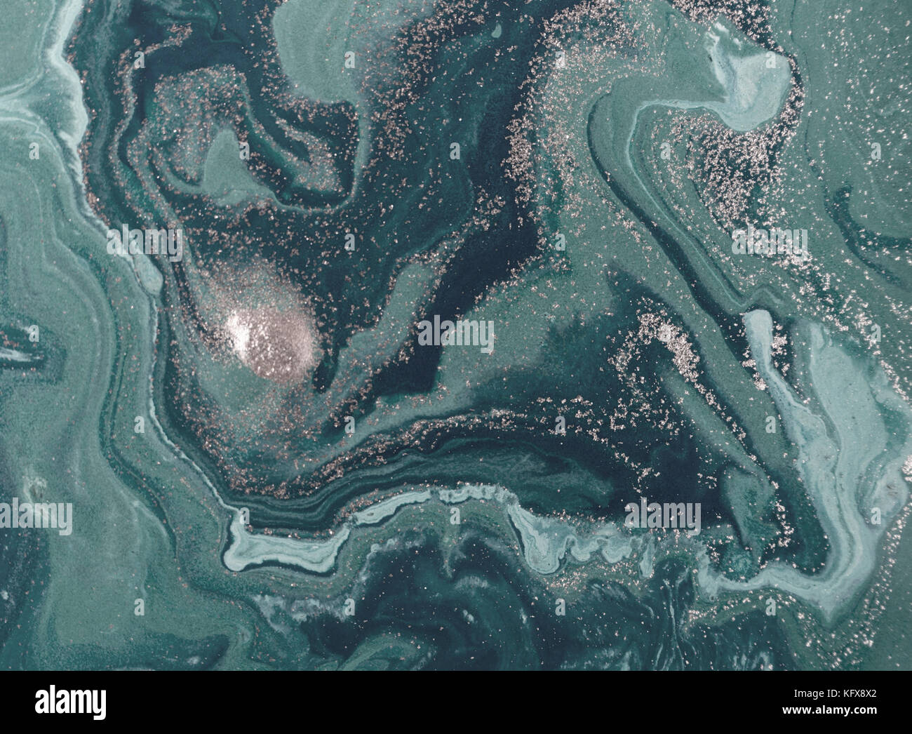 Marble abstract background with golden powder. Nature marbling texture ...