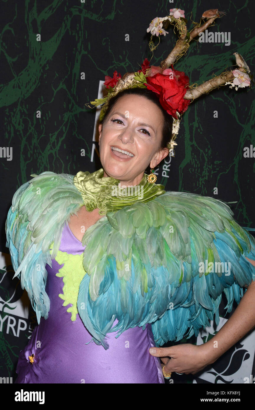 Deborah Marton attends the Bette Midler's 2017 Hulaween Event ...