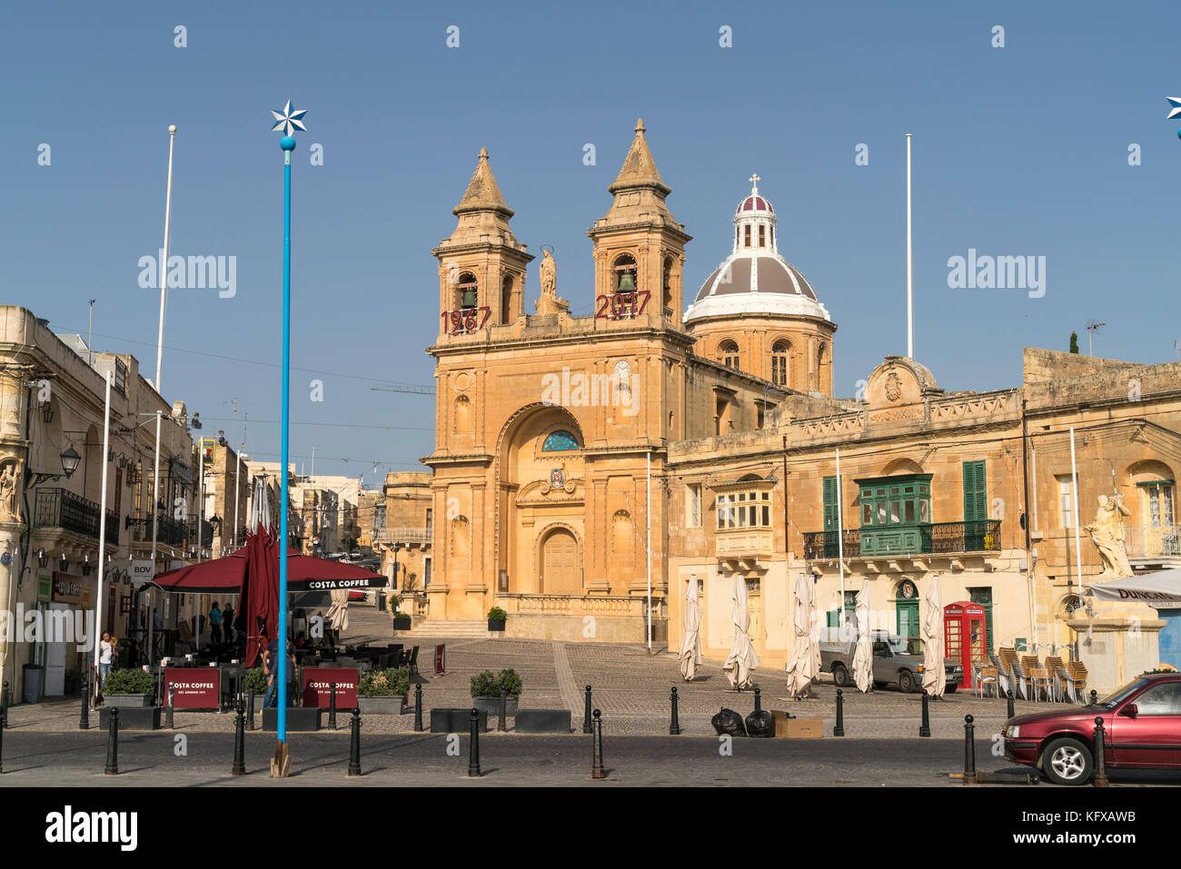 Pfarrkirche Our lady of Pompei in Marsaxlokk, Malta | church Our lady ...
