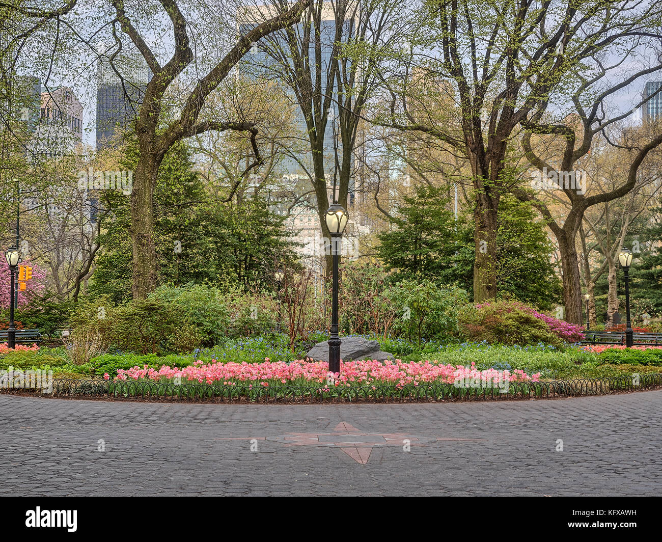 Central Park, New York City in early spring Stock Photo - Alamy