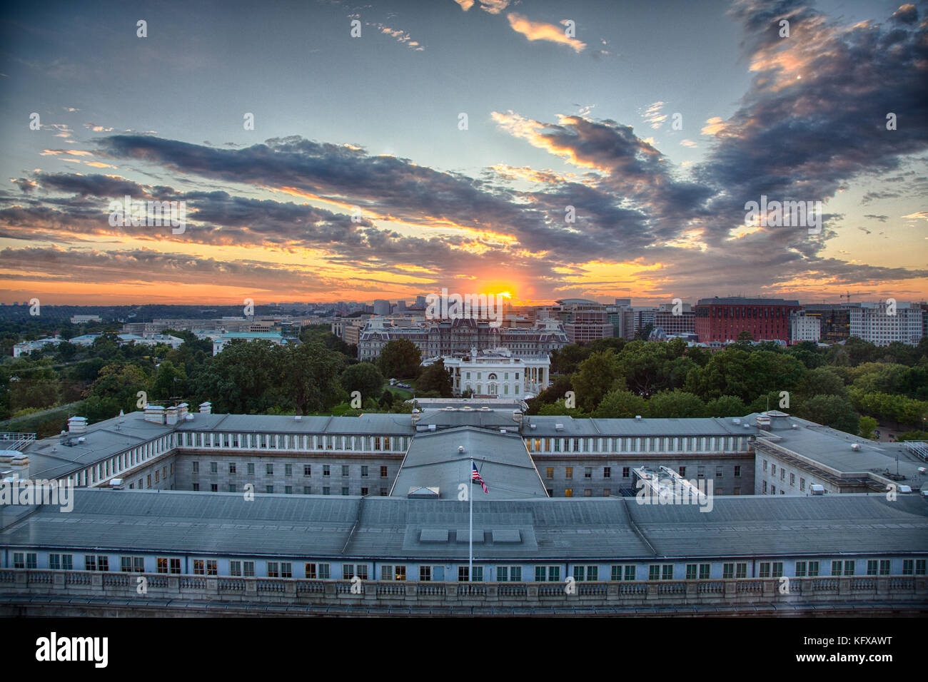 September 12, 2017, Washington, DC, USA: The US Treasury building ...