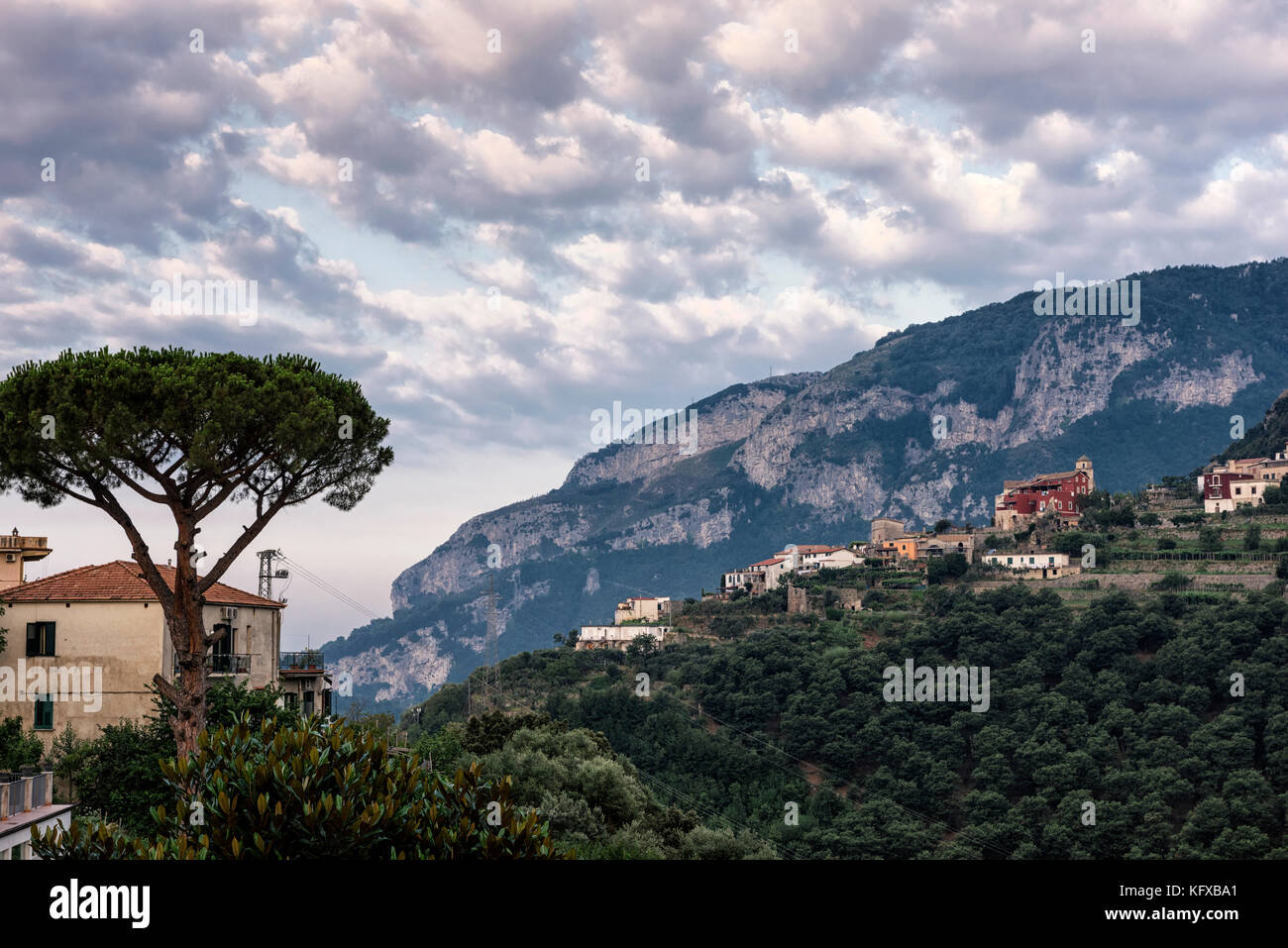 Scenic view from Ravello Stock Photo - Alamy