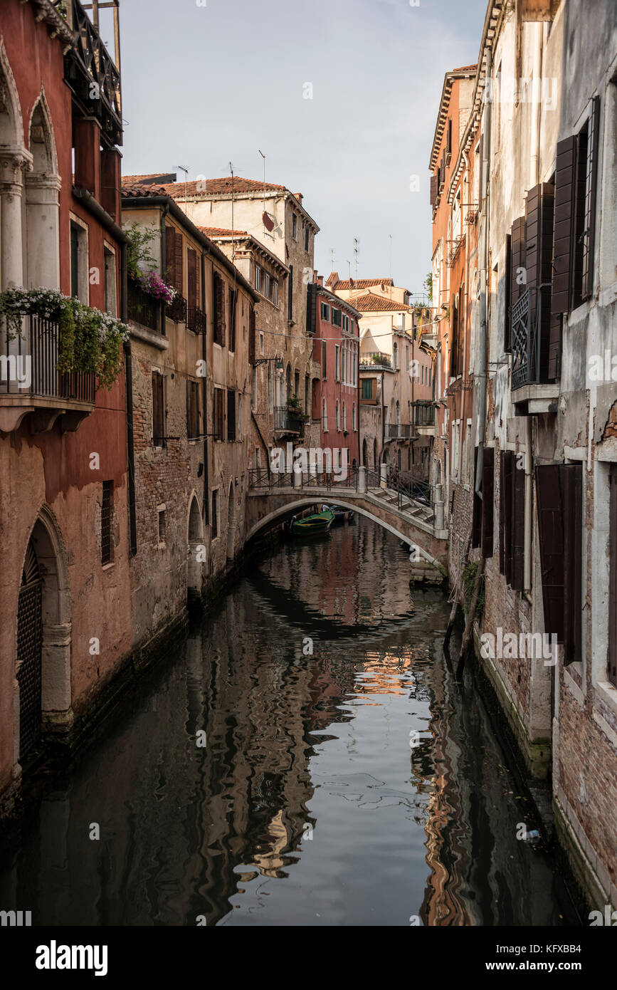 Scenic view of a canal of Venice Stock Photo - Alamy