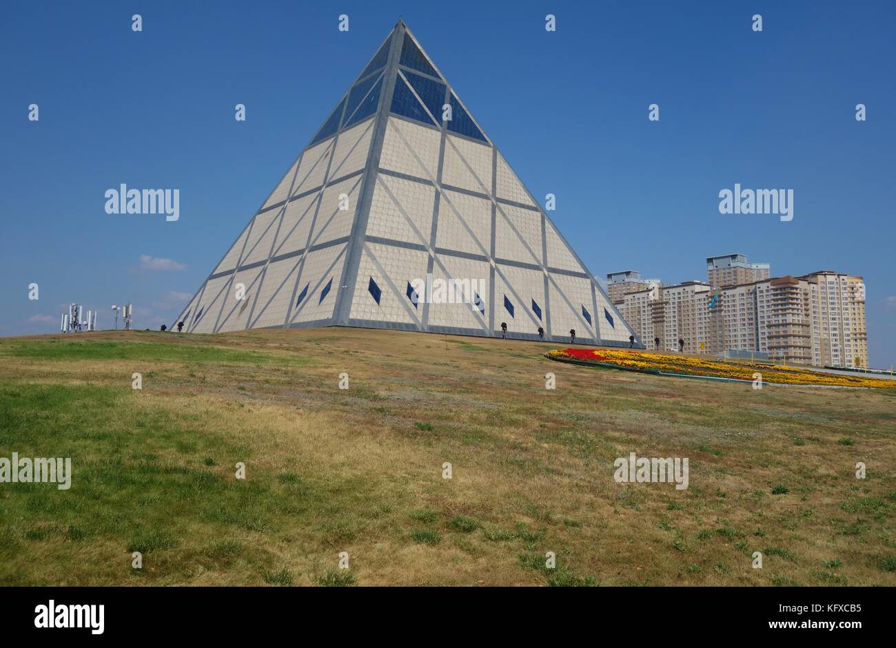 The Palace of Peace and Reconciliation (Pyramid of Peace and Accord) is ...