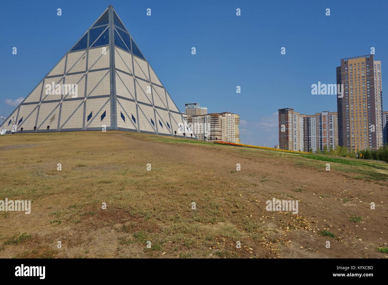 The Palace of Peace and Reconciliation (Pyramid of Peace and Accord) is ...