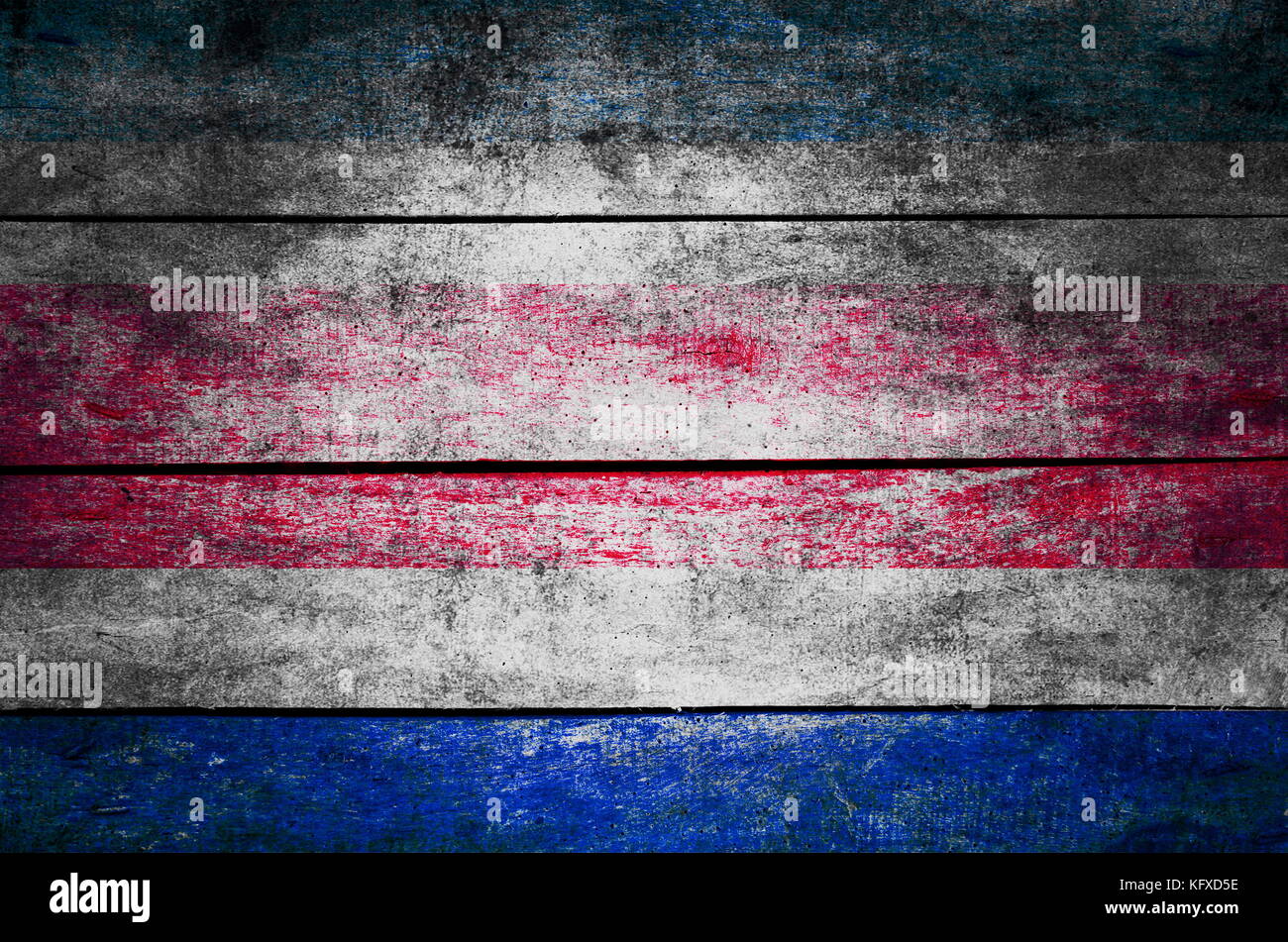wooden texture surface with old painted flag Stock Photo - Alamy
