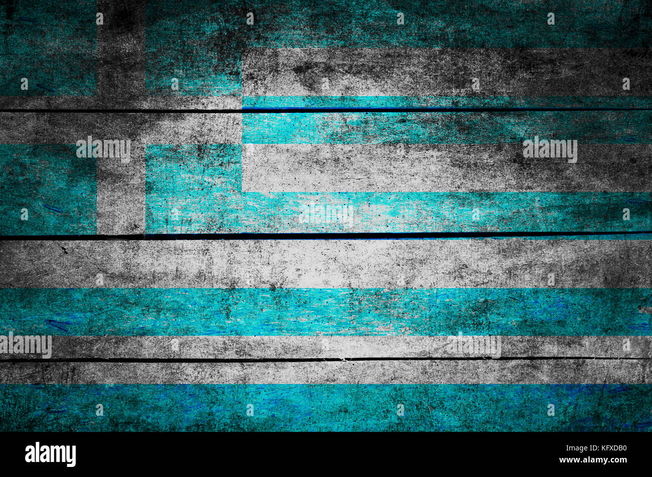 wooden texture surface with old painted flag Stock Photo - Alamy