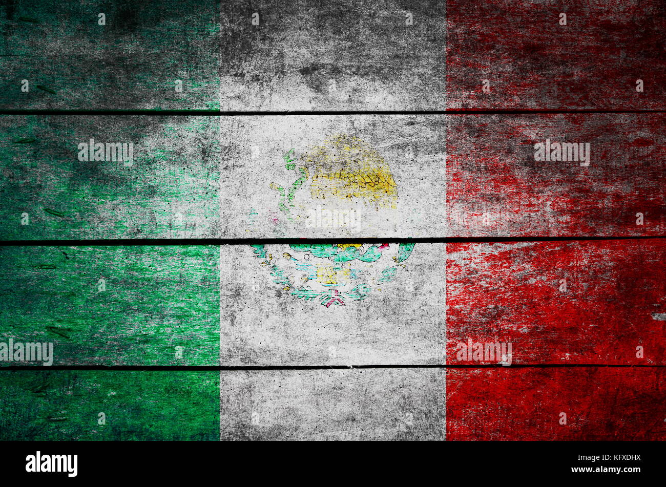 wooden texture surface with old painted flag Stock Photo - Alamy
