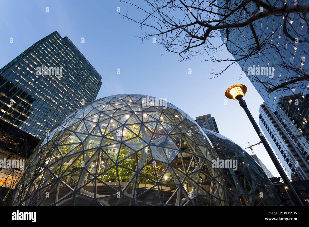 Amazon spheres hi-res stock photography and images - Alamy