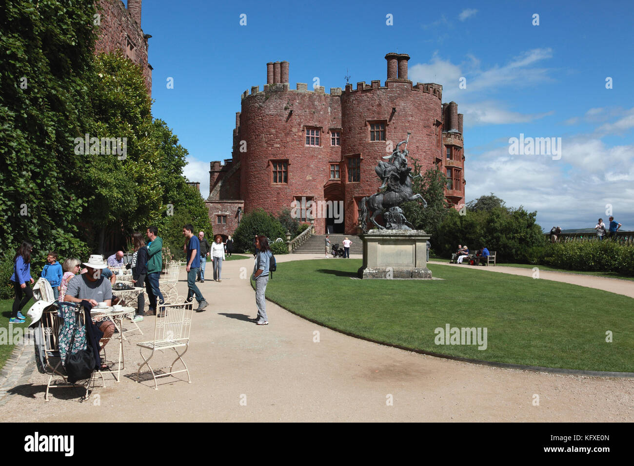 Powis castle national trust hi-res stock photography and images - Alamy