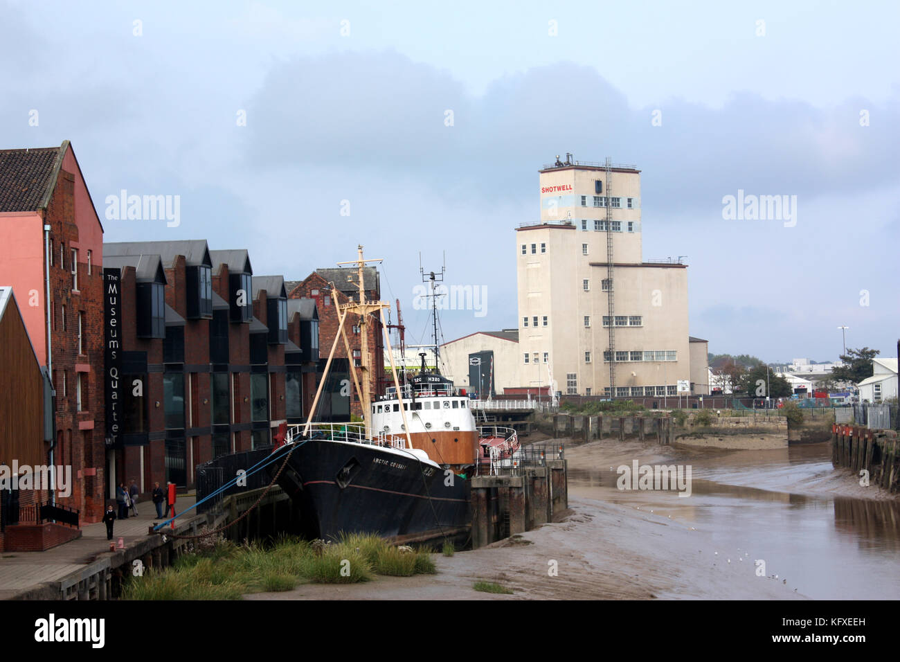 The Museum Quarter and the River Hull, Kingston-upon-Hull, England ...