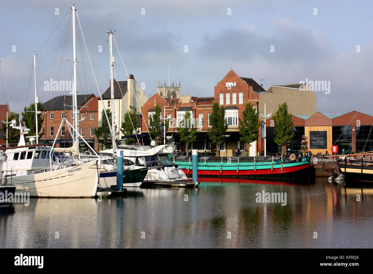 Typical british marina hi-res stock photography and images - Alamy