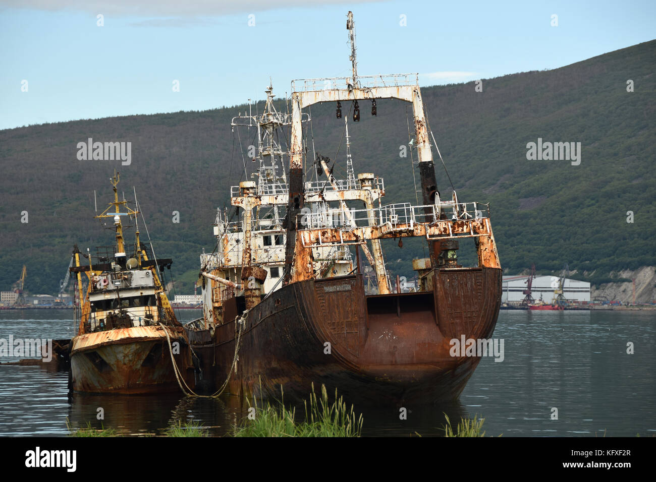 Magadan port hi-res stock photography and images - Alamy