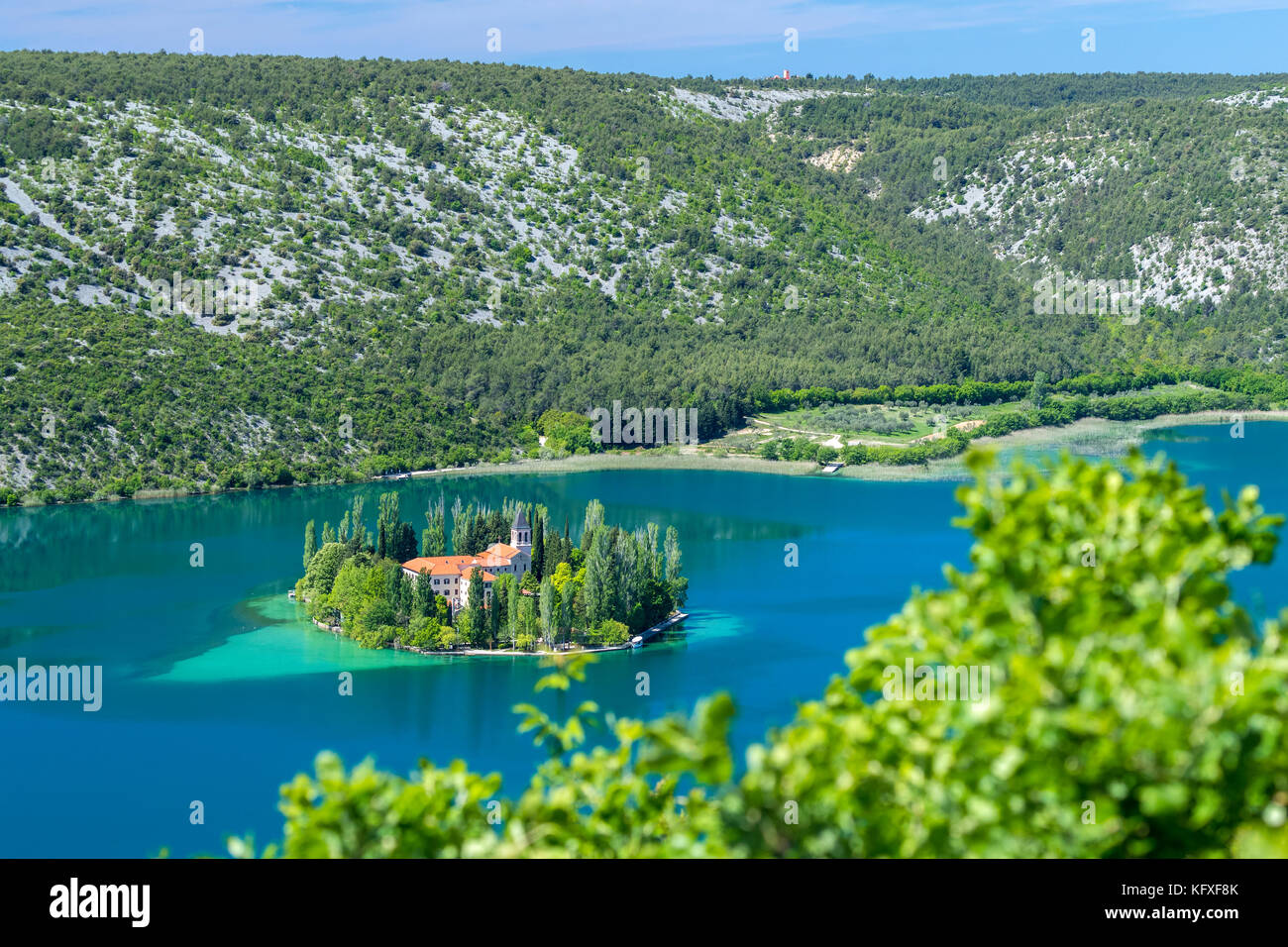 Visovac monastery hi-res stock photography and images - Alamy