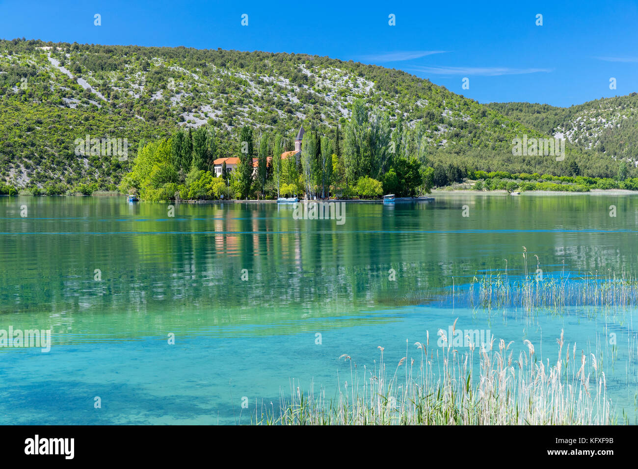 Samostan visovac hi-res stock photography and images - Alamy