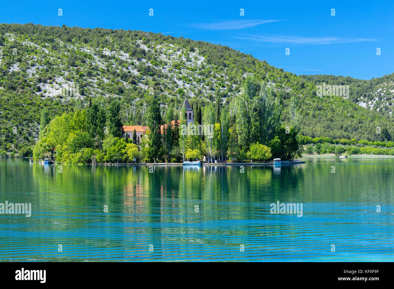 Visovac monastery hi-res stock photography and images - Alamy
