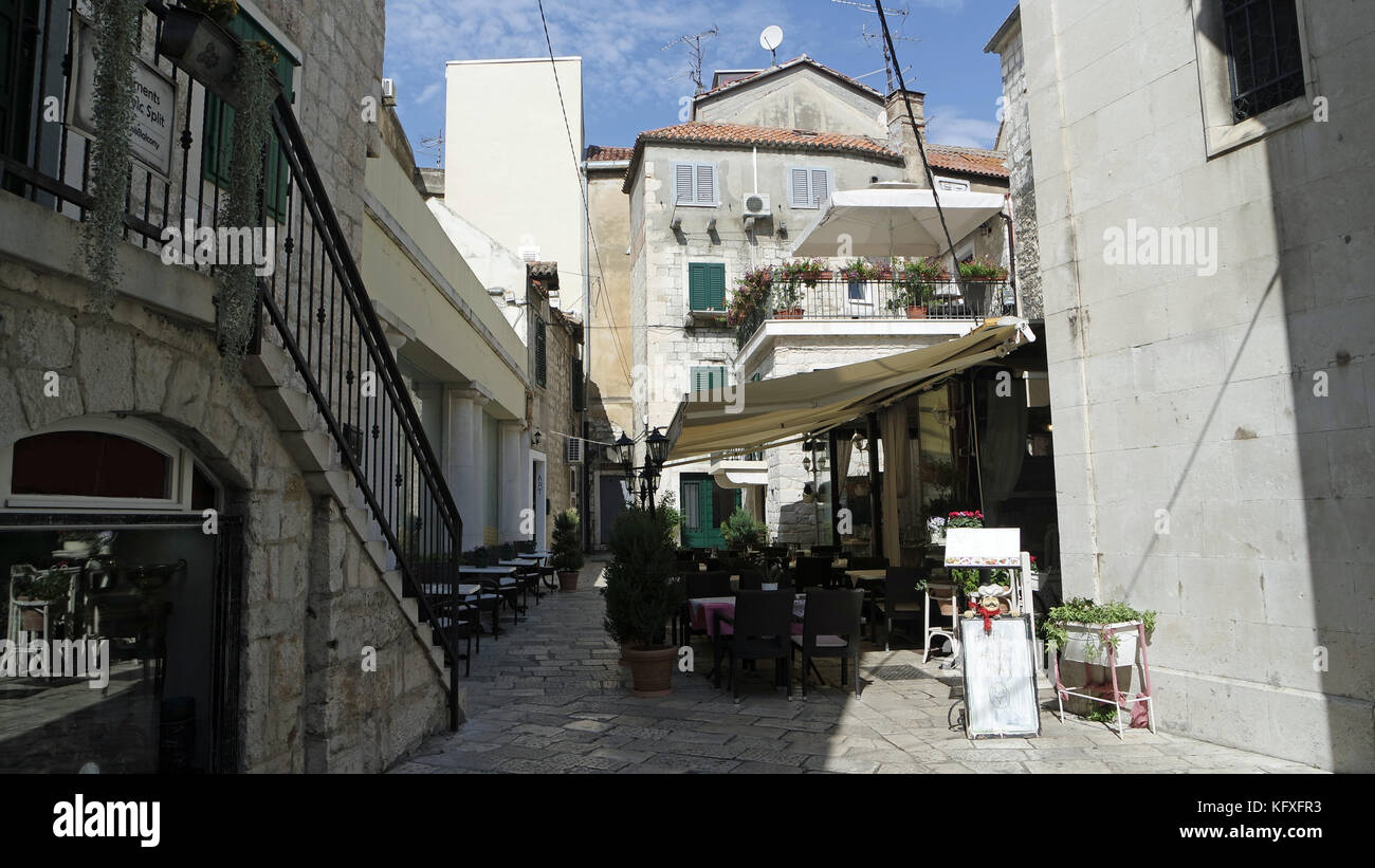 residential building in split in croatia Stock Photo - Alamy