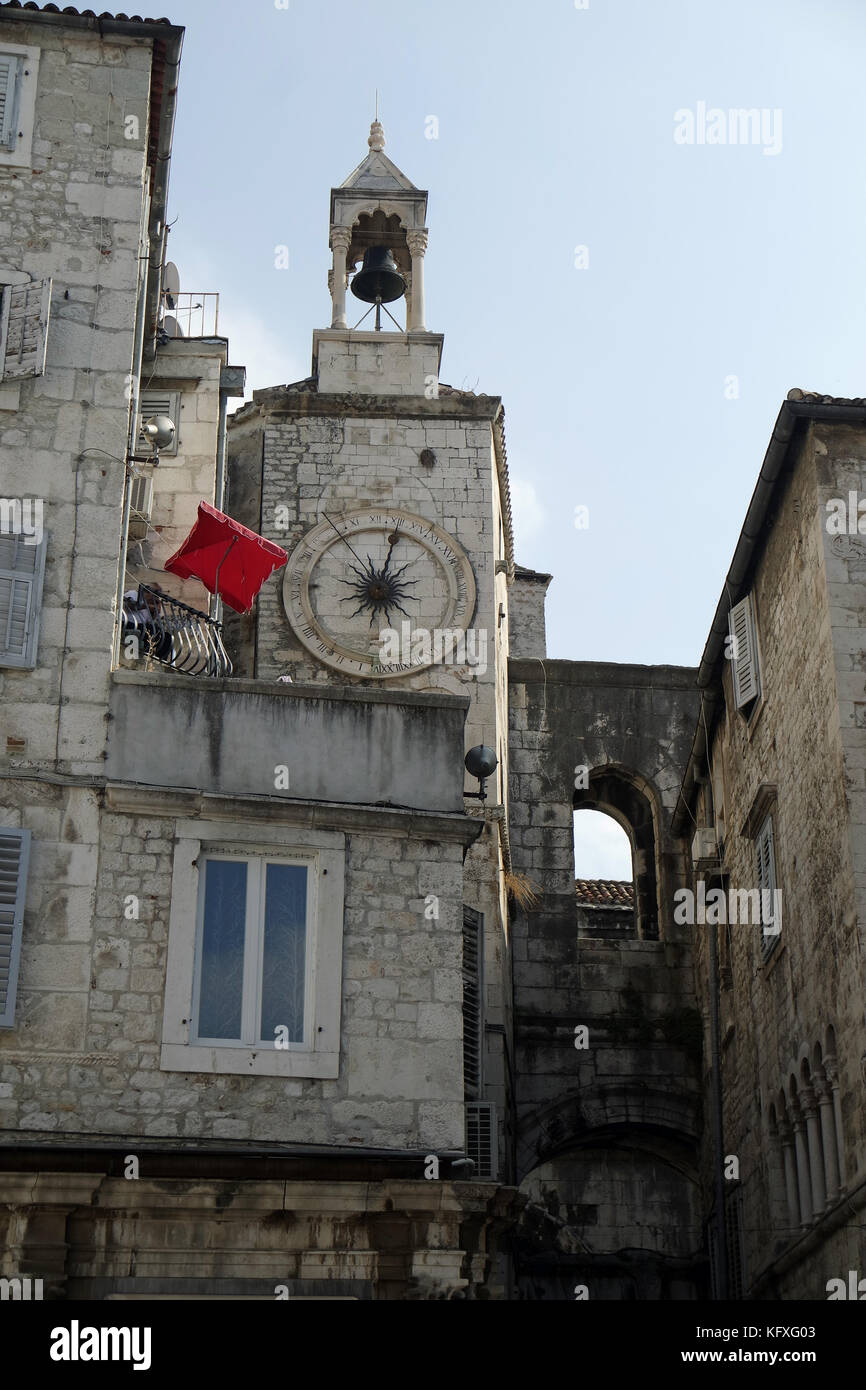 residential building in split in croatia Stock Photo - Alamy