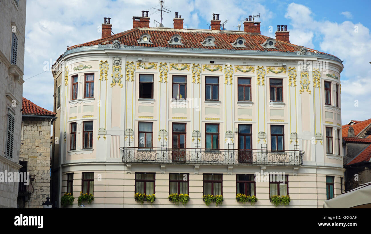 residential building in split in croatia Stock Photo - Alamy