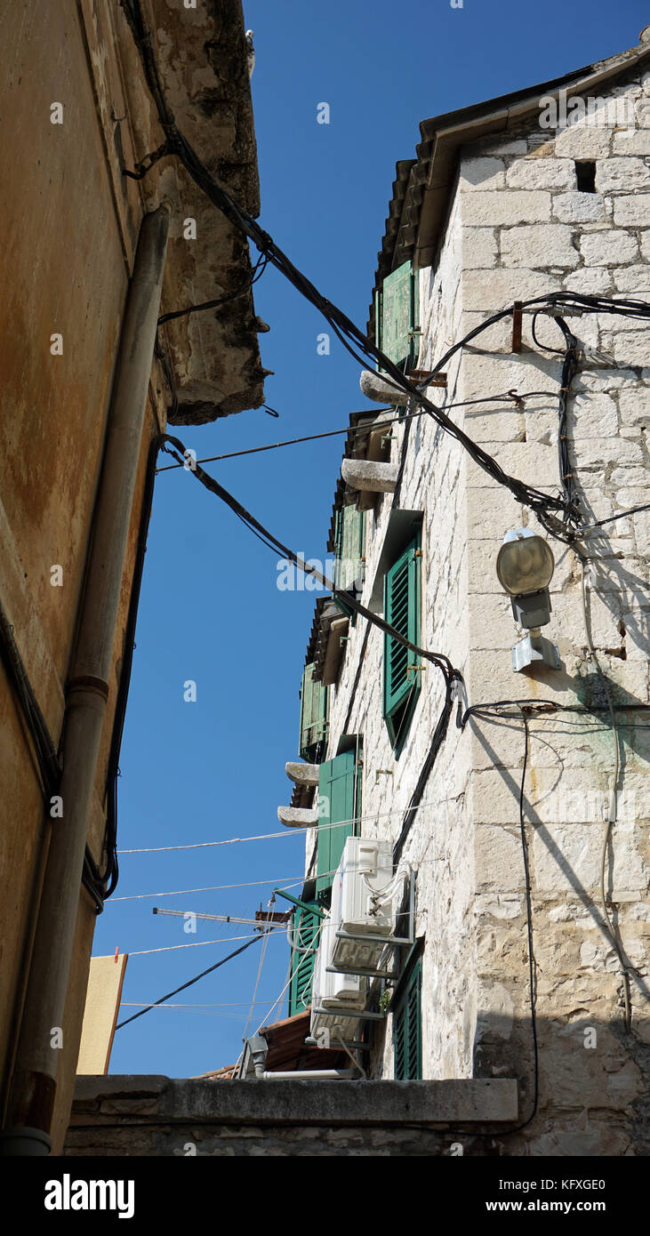 residential building in split in croatia Stock Photo - Alamy