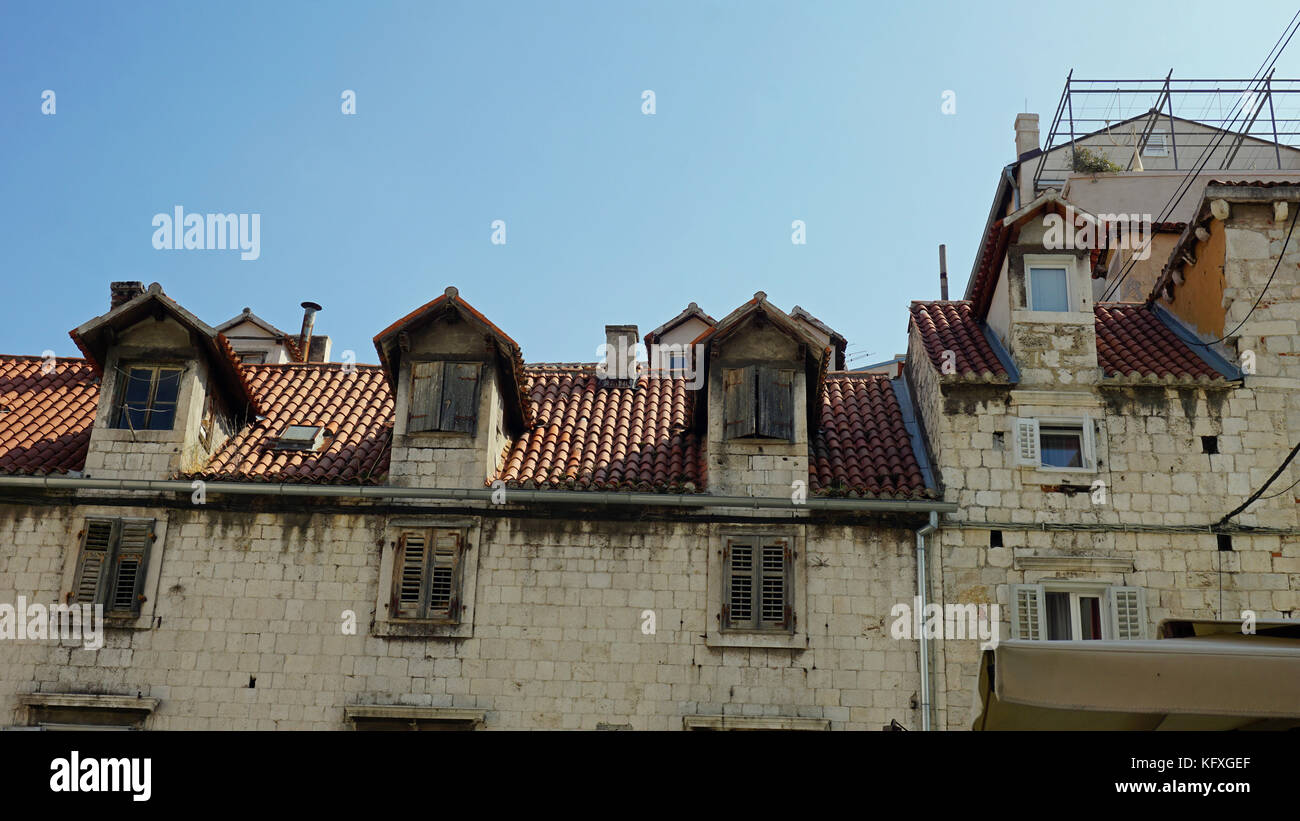 residential building in split in croatia Stock Photo - Alamy