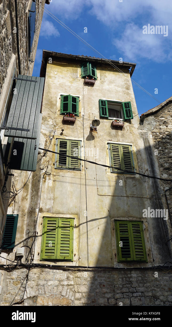 residential building in split in croatia Stock Photo - Alamy