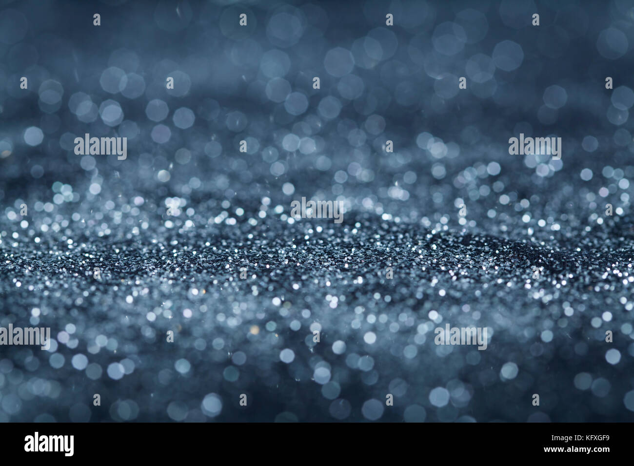 Abstract blue metal particles background Stock Photo - Alamy