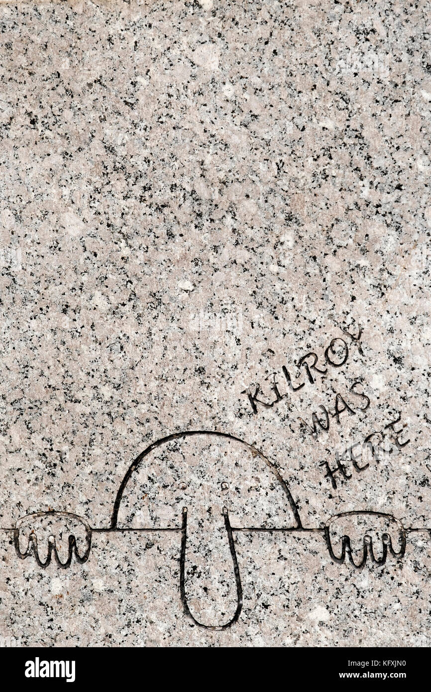 Kilroy was here wwii High Resolution Stock Photography and Images - Alamy
