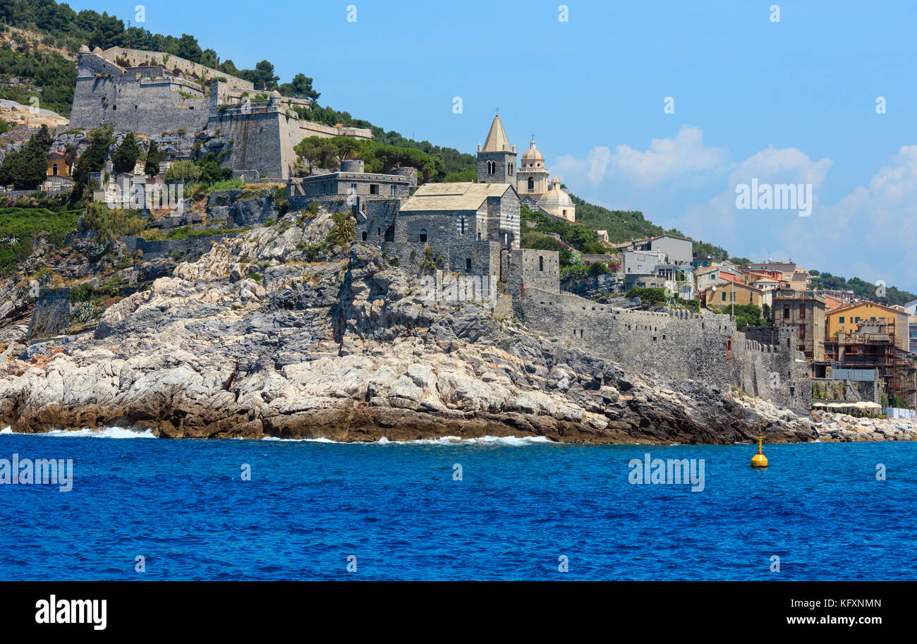 Castello di portovenere hi-res stock photography and images - Alamy