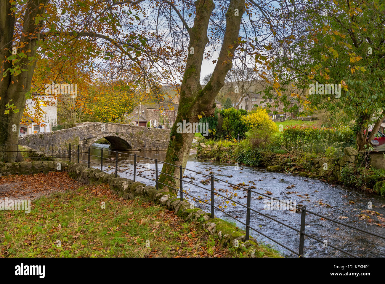 North Yorkshire. Malham district. Malham bridge Stock Photo - Alamy