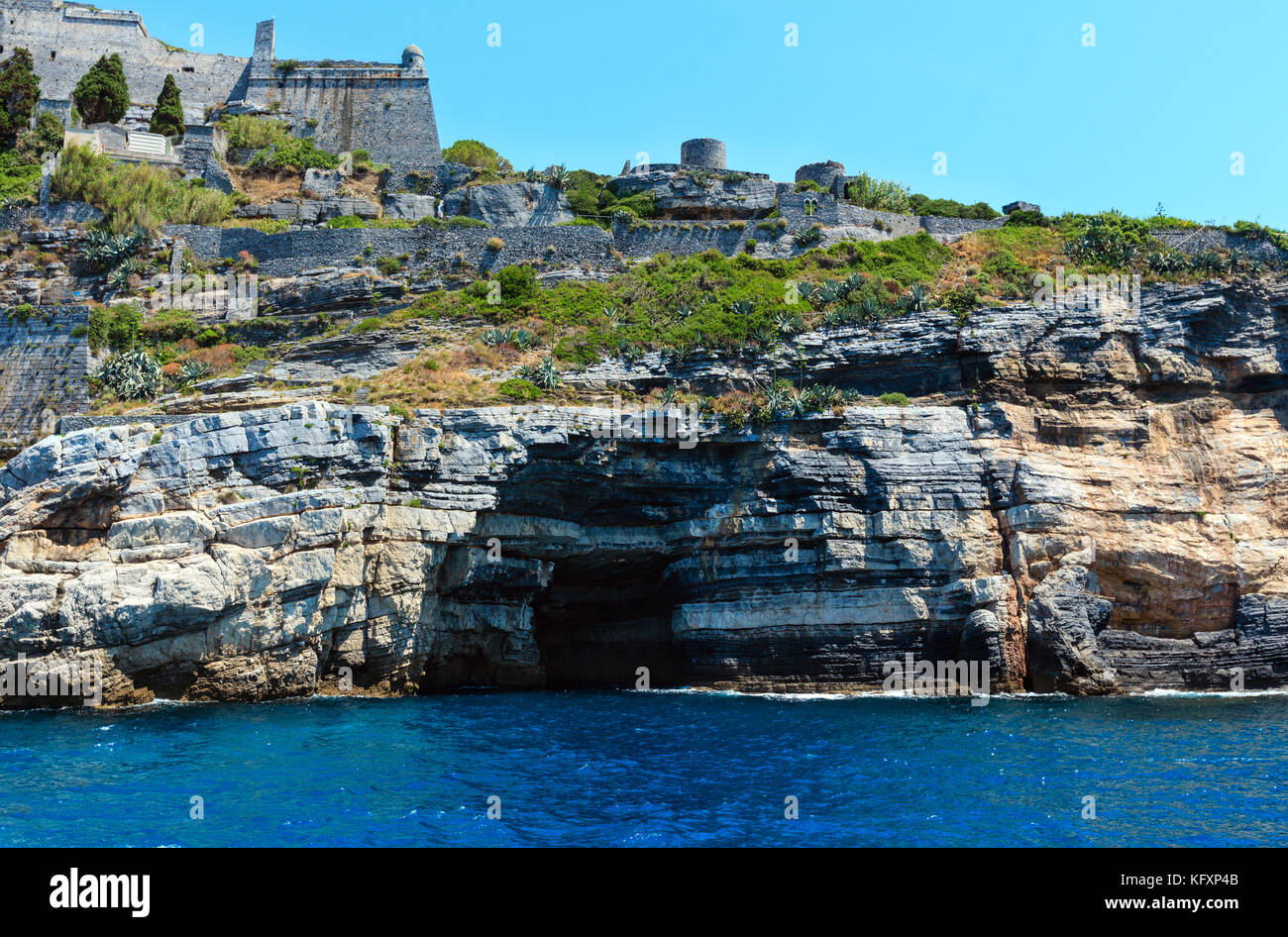 Beautiful medieval fisherman town of Portovenere (UNESCO Heritage Site ...
