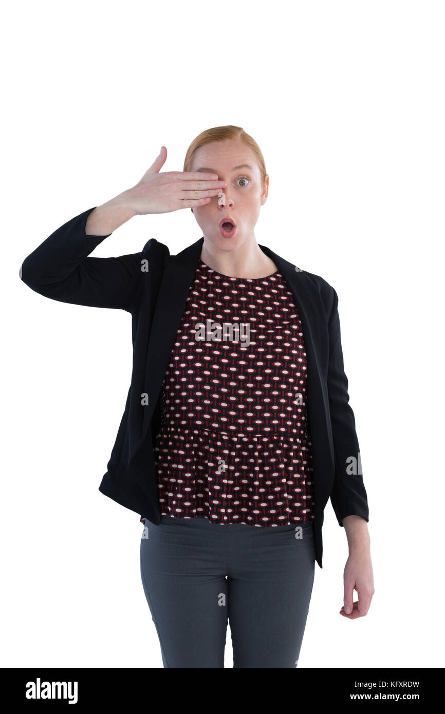 Surprised eye hi-res stock photography and images - Alamy