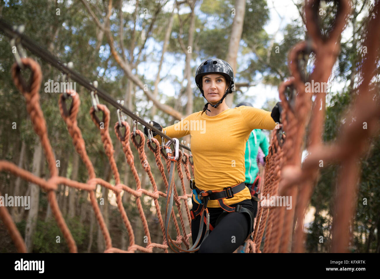 Man walking thinking on bridge hi-res stock photography and images - Alamy