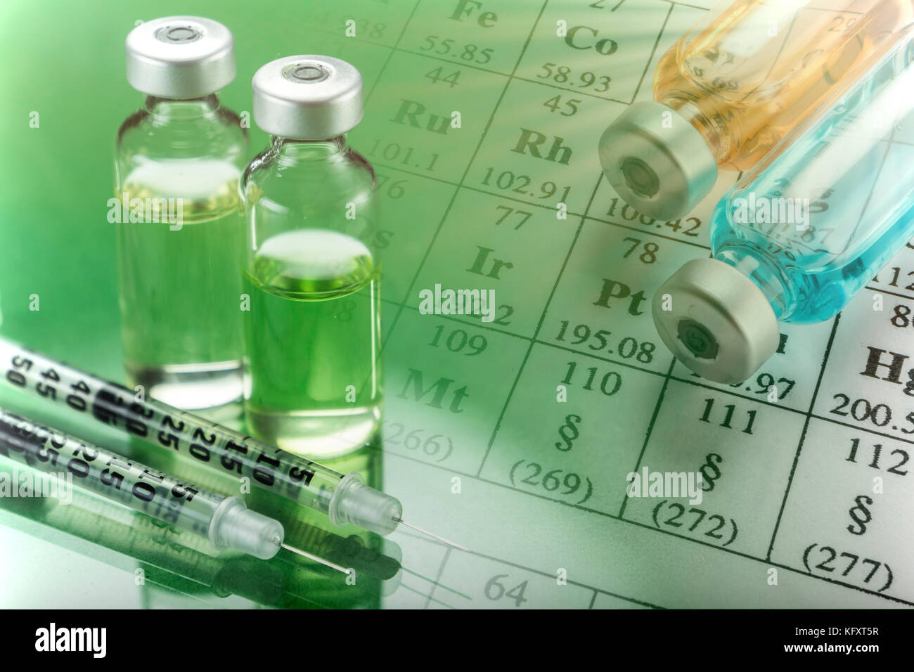 Chemical Formulation And Medicines. Science Concept Stock Photo - Alamy