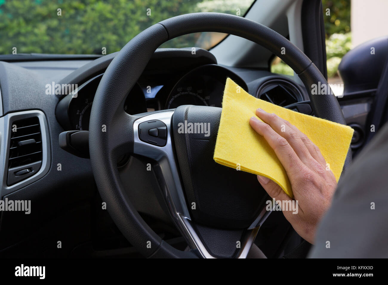Cleaning car interior hi-res stock photography and images - Alamy
