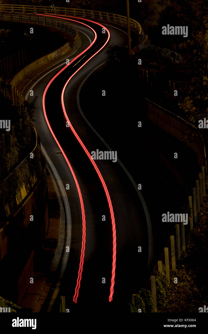 Car movement exposure hi-res stock photography and images - Alamy