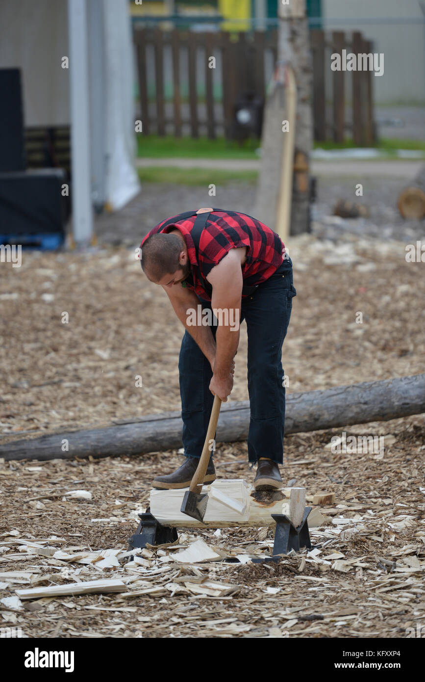 Wood chopper hi-res stock photography and images - Alamy
