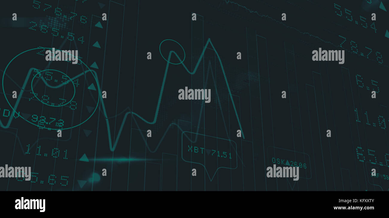 Stocks falling chart hi-res stock photography and images - Alamy