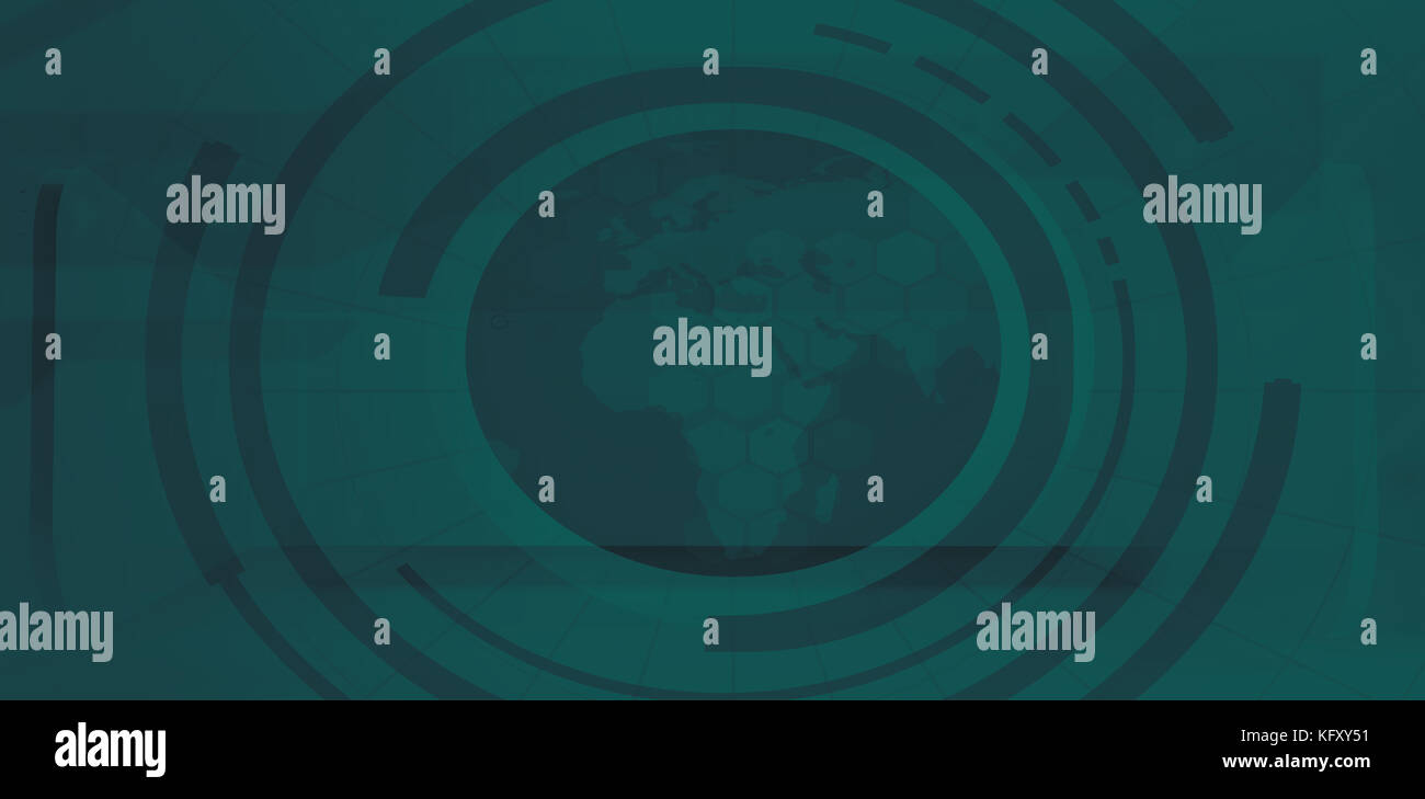 World map and dial in purple Stock Photo - Alamy