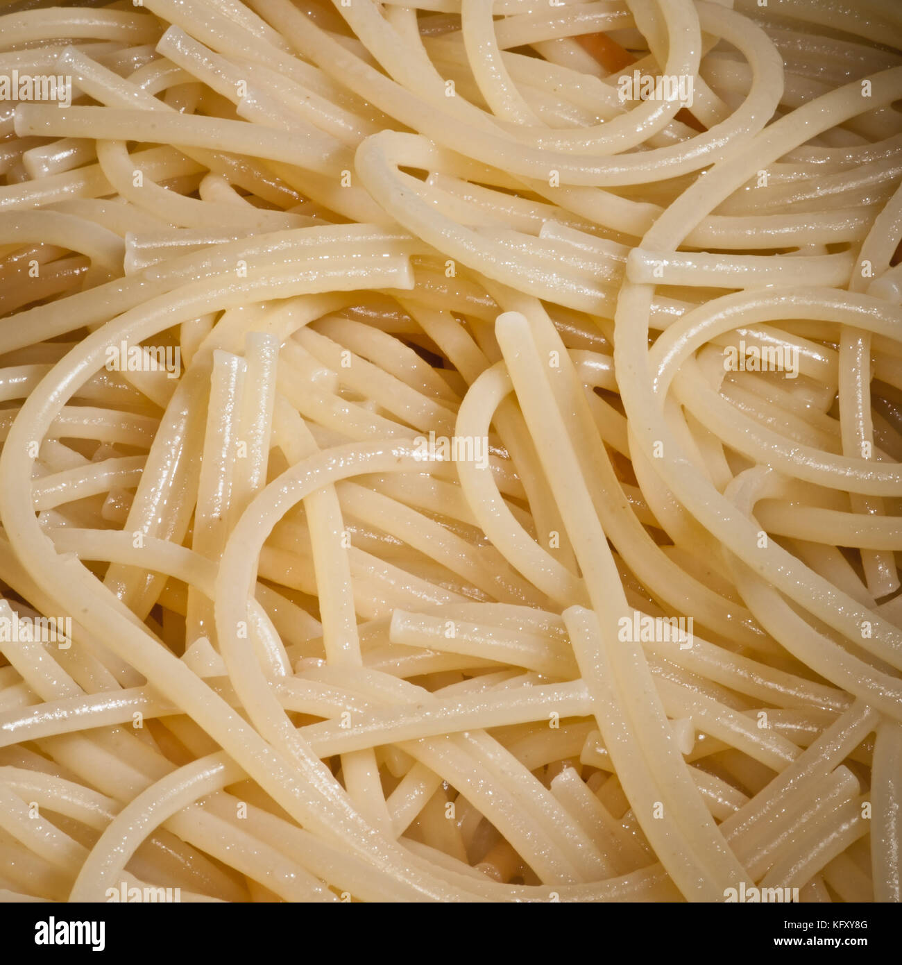 A close-up shot of a tangle of spaghetti Stock Photo - Alamy