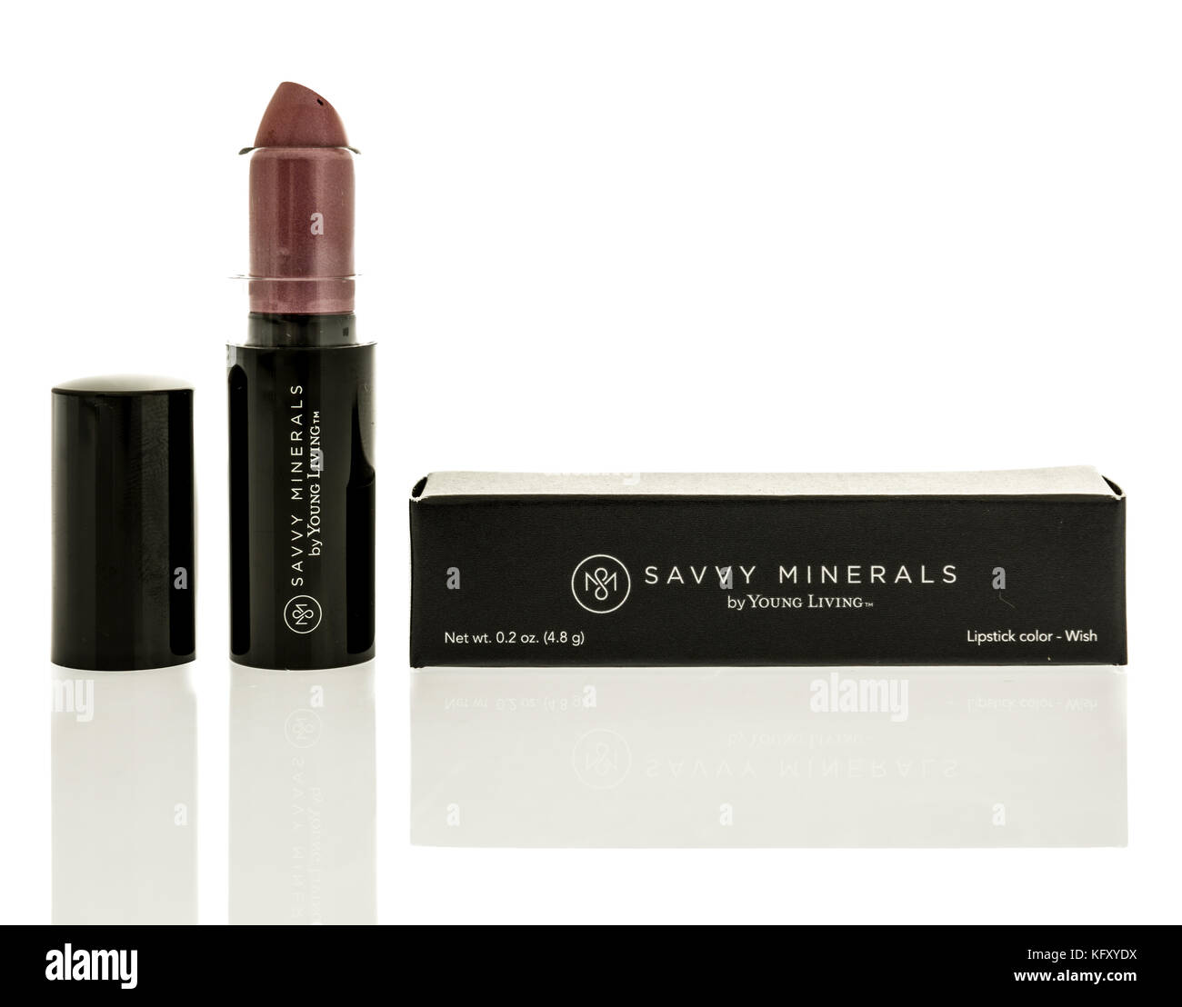 Winneconne, WI - 24 October 2017: Lipstick by Young Living Savvy ...
